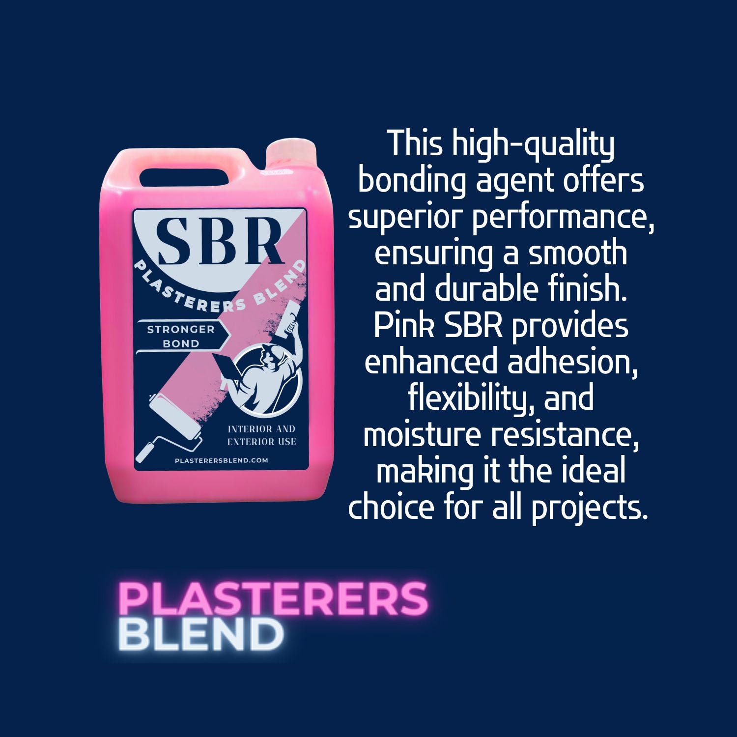 PINK 5 Litres Plasterers Blend SBR